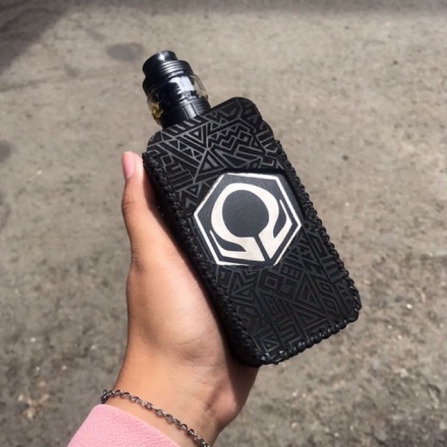 Jual Ready! Black Leather Sleeve Case Hexohm V3 OFRAME V2 Full ...