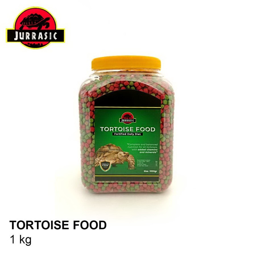 Jual JURASSIC Pelet Tortoise 1000GR - Pelet Reptile Kura Torto Food 1kg ...