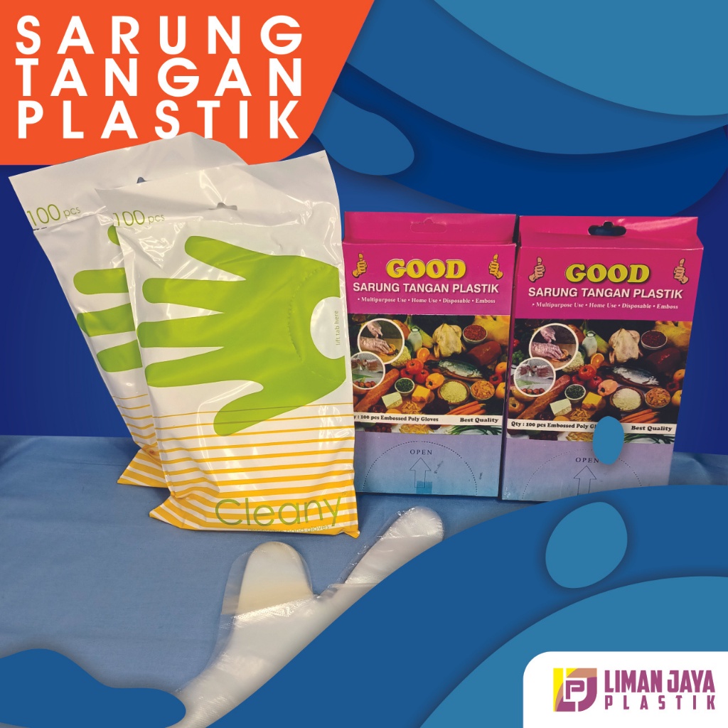 Jual Sarung Tangan Plastik | Sarung Tangan Cleany | Sarung Tangan Good ...