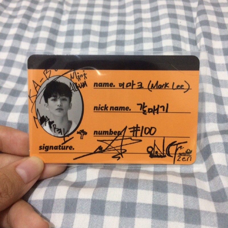 Jual Crew Card Mark We Go Up wgu | Shopee Indonesia