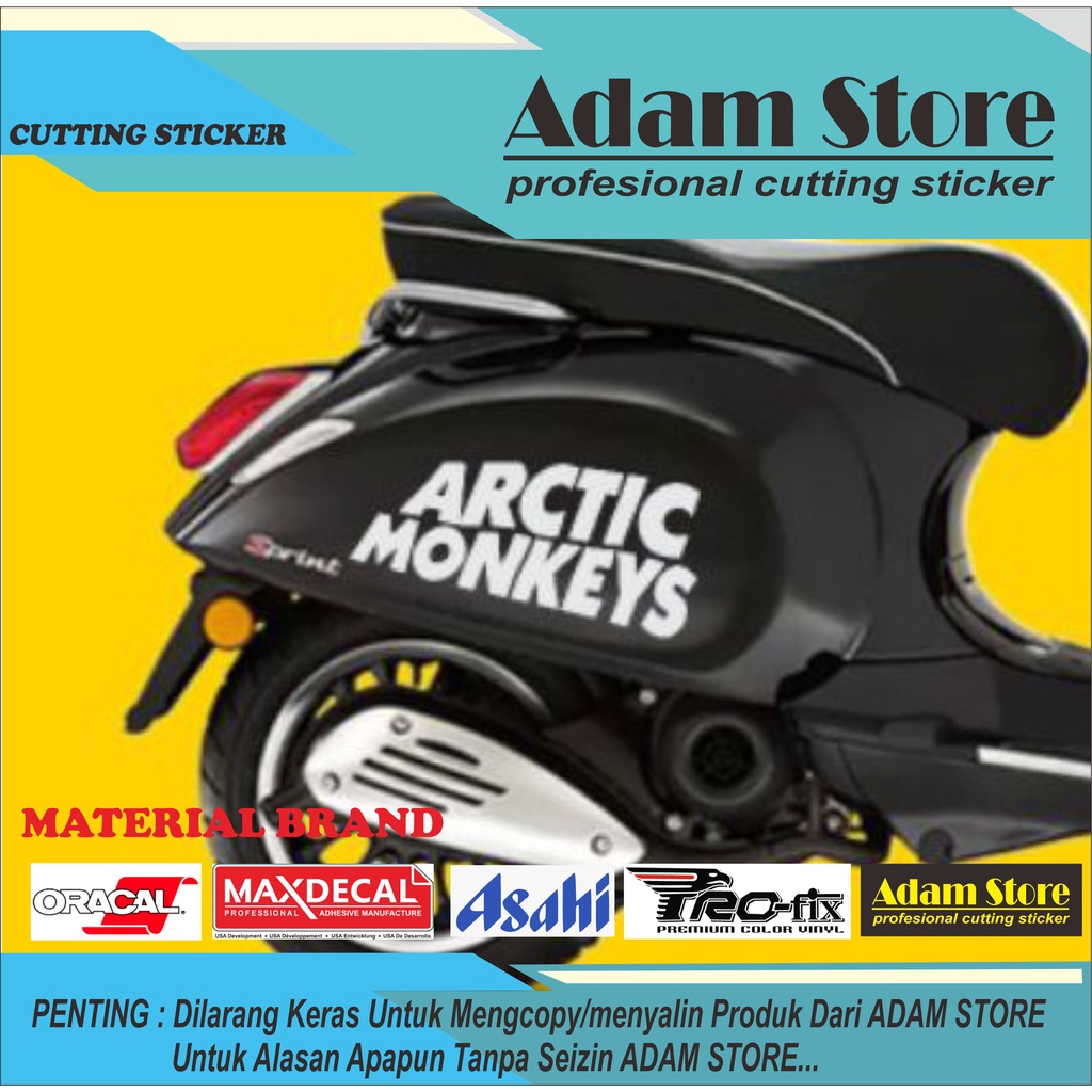 Jual sticker motor vespa lx sticker motor vespa matic sticker motor ...