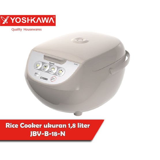 Tiger Rice Cooker ukuran 1,8 liter JBVB18N | Shopee Indonesia