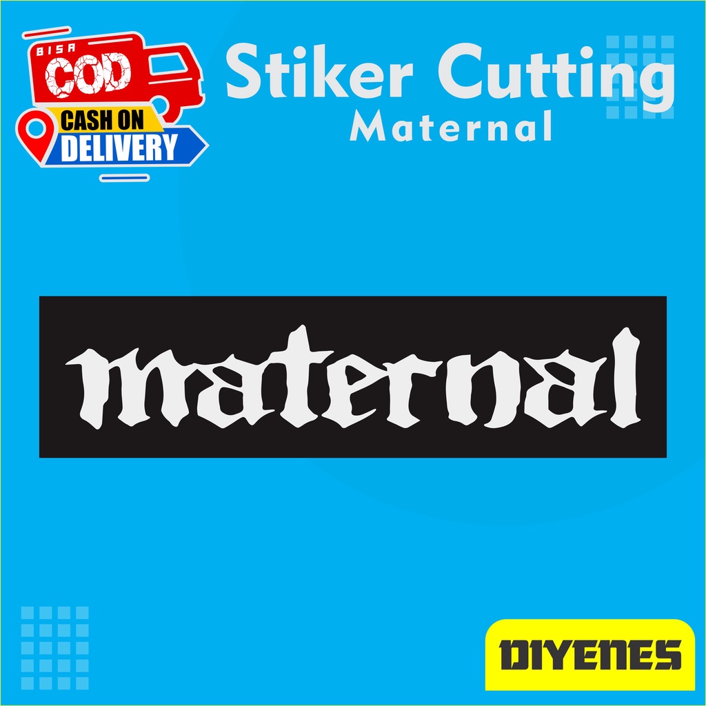 Jual Sticker Maternal, Sticker Cutting Premium, Sticker Cutting Menyala ...