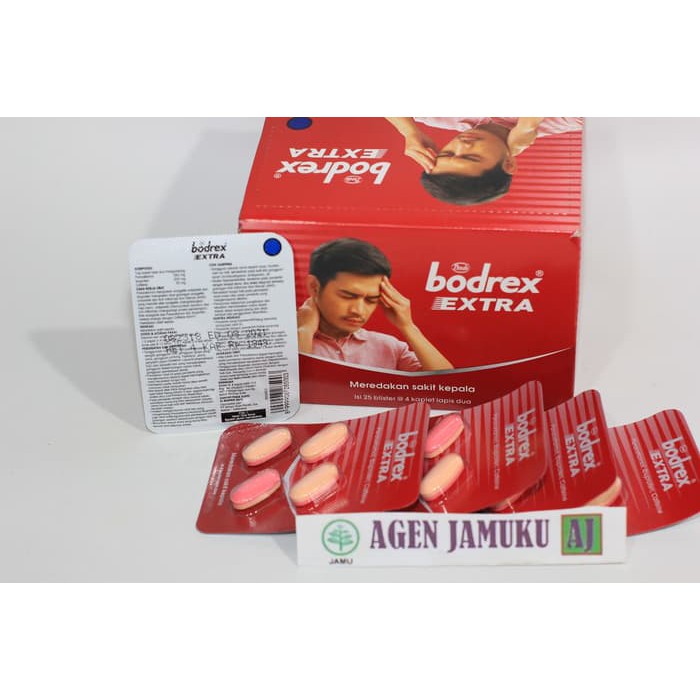 Jual BODREX EXTRA OBAT SAKIT KEPALA 4 TABLET | Shopee Indonesia