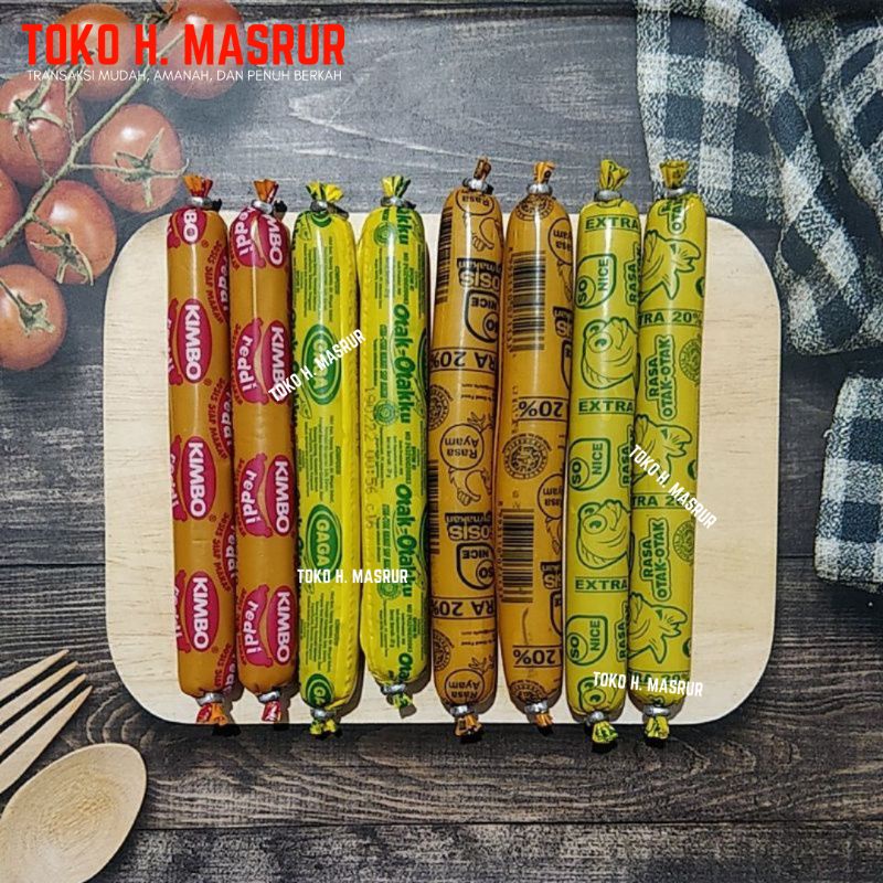 Jual Sosis Sonice | Sosis Kimbo | Sosis Otak-Otakku Rasa Ikan Cap Gaga ...