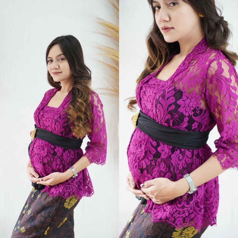 Jual Kebaya jadi hamil model tangan lonceng super cantik banget ...