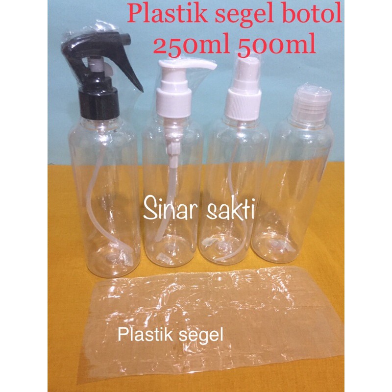 Jual plastik segel botol 500ml 250ml segel plastik | Shopee Indonesia
