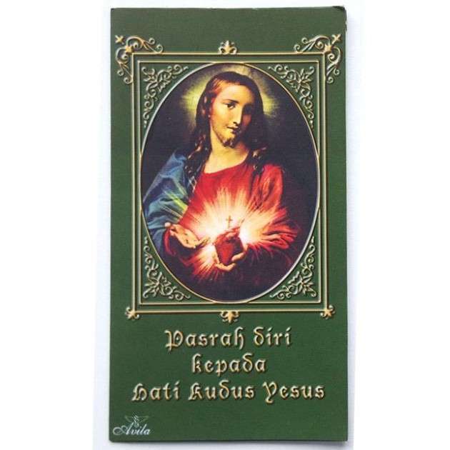 Jual Doa Pasrah diri Kepada Hati Kudus Yesus | Shopee Indonesia