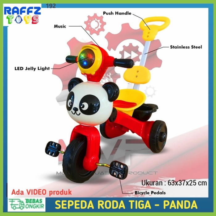 Jual Sepeda Anak Bayi Roda Tiga 3 Tricycle Bike Baby Balita Cartoon ...