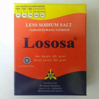 Jual Garam Diet Lososa Rendah Natrium 250 g Indonesia|Shopee Indonesia