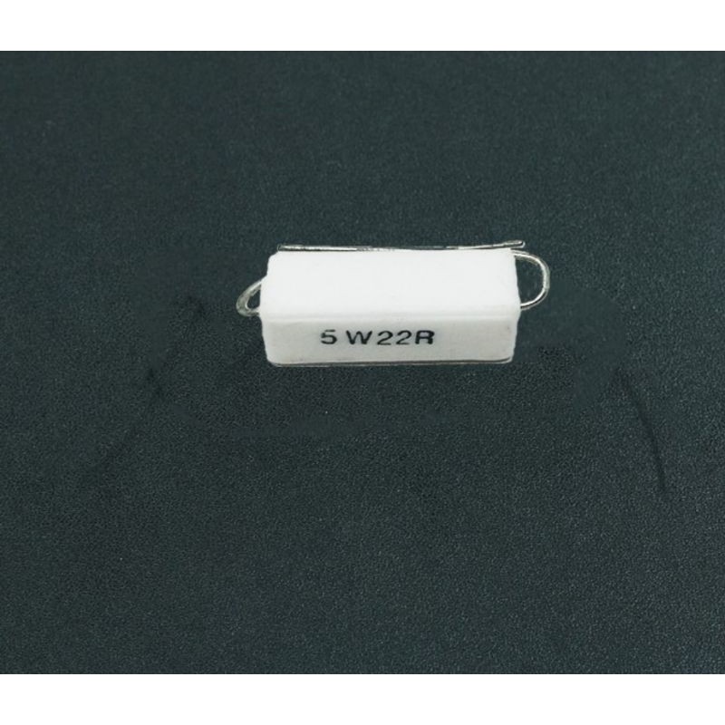 Jual RESISTOR 5W 22R / Putih / TAIWAN | Shopee Indonesia
