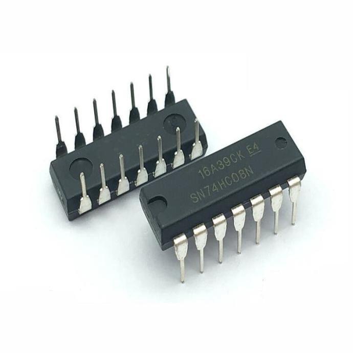 Jual IC 7408 74HC08 DIP14 74HC08N HC08 QUAD 2 Input And Gate beetron65 ...