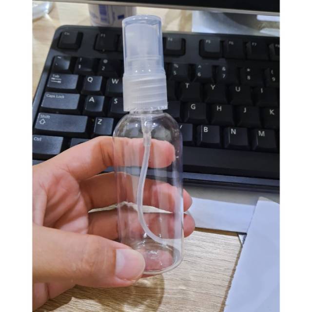 Jual BOTOL SPRAY ukuran 60ml, BOTOL PARFUM/BOTOL MAKE UP/BOTOL HAND ...