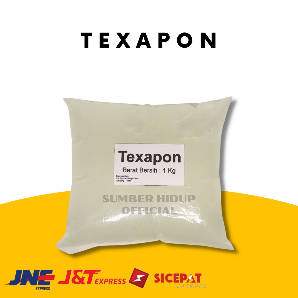 Jual TEXAPON / TEXAFON / RHODAPEX / SLES / BAHAN SABUN KEMASAN 1 KG ...