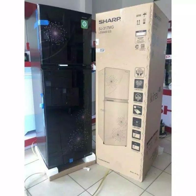 Jual KULKAS SHARP 2 PINTU SJ-317MG KULKAS 2 PINTU SHARP 317MG GARANSI ...