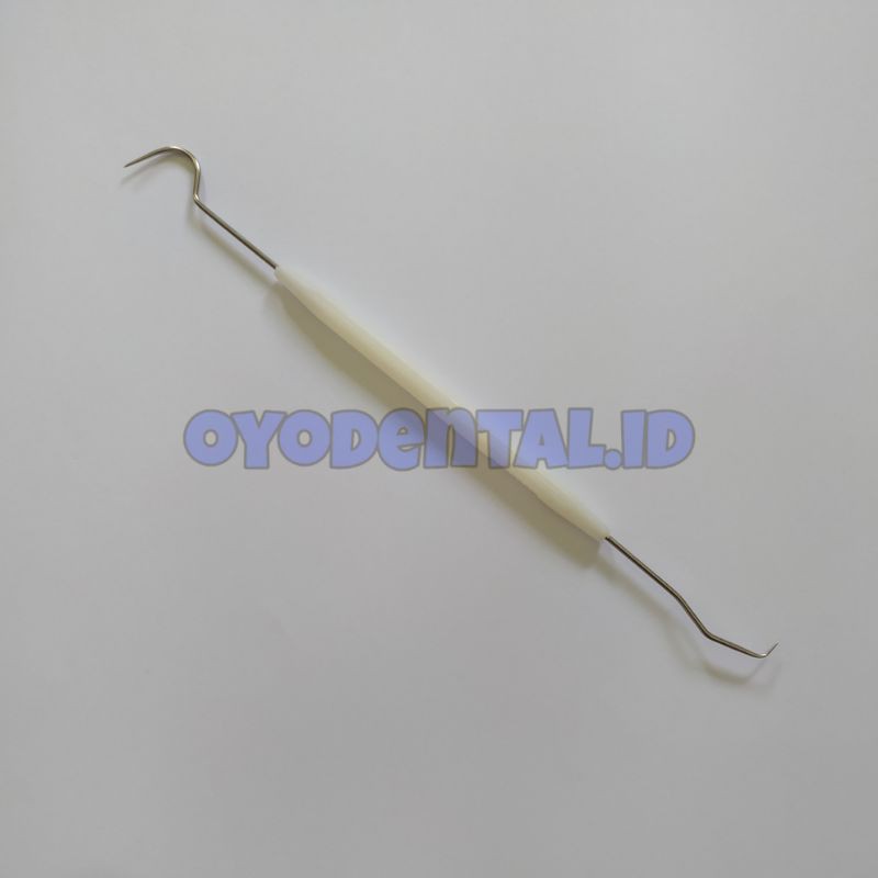 Jual dental sonde halfmoon disposable / sonde plastik 2 sisi | Shopee ...