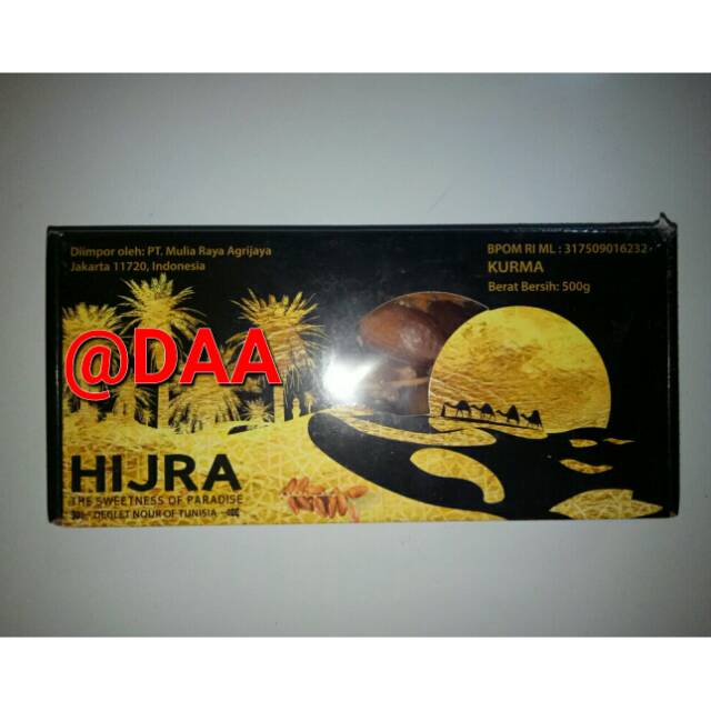 Jual Kurma Hijra Tunisia Tangkai 250 - 500 Gr Rasa Mirip Palm Fruit ...