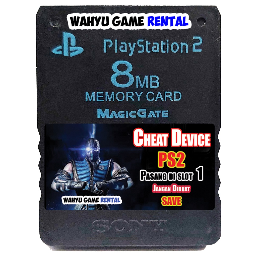 Jual Memory Card PS2 Cheat Device Codebreaker Hardisk Internal | Shopee ...