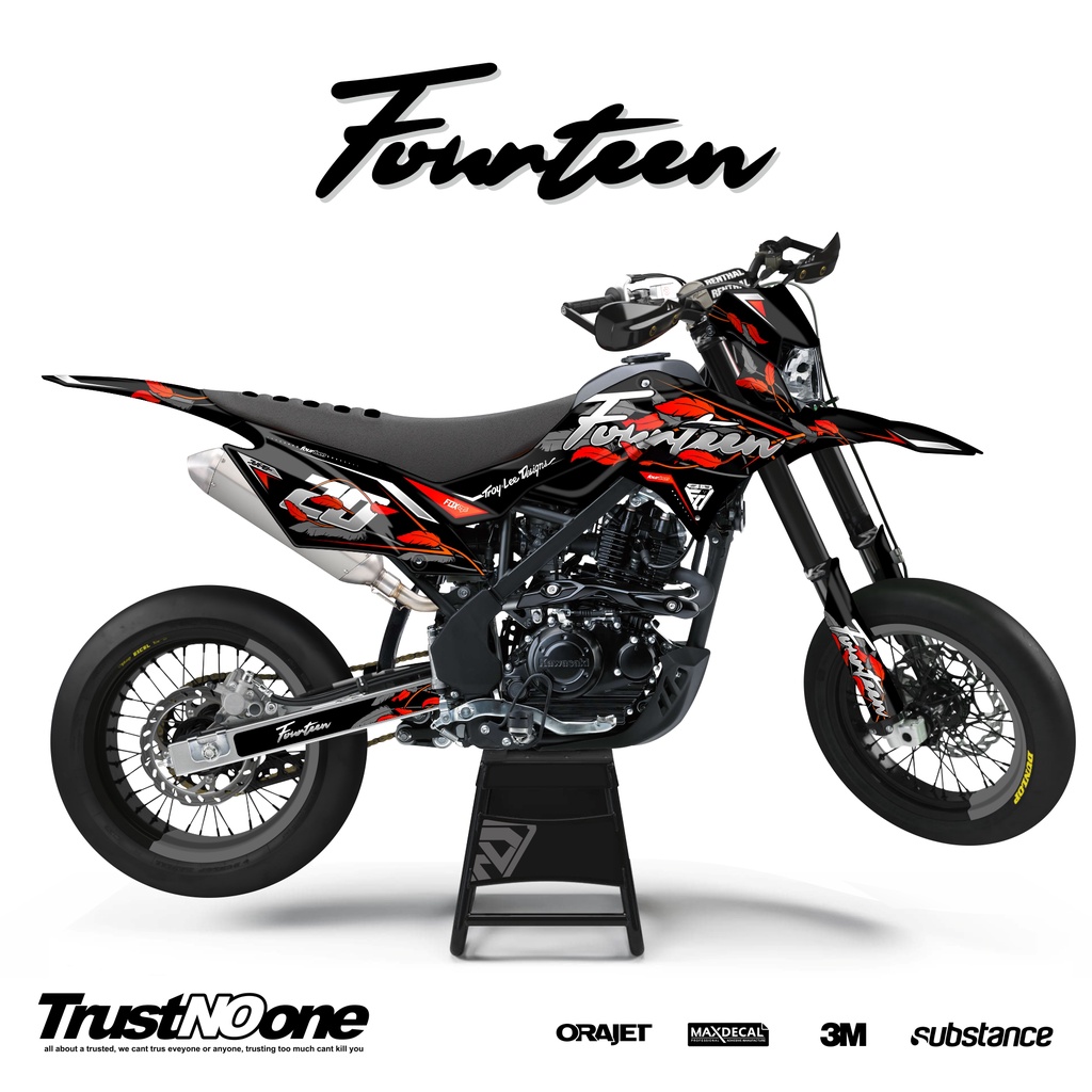 Jual STIKER DECAL DTRACKER 150 SIMPLE MODERN LIMITED DESIGN | Shopee ...