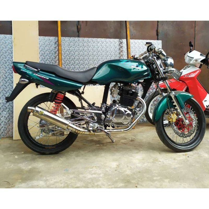 Jual Knalpot Tiger Lama Tilam Spek 200cc 225cc 250cc Pekajaman | Shopee ...