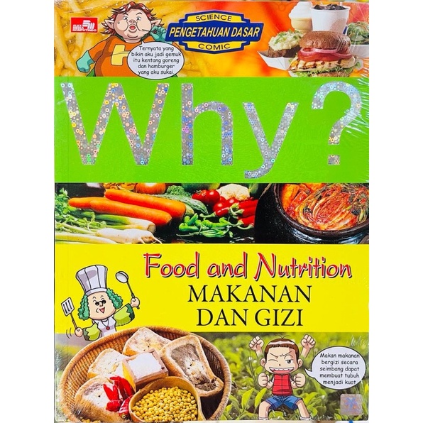 Jual buku pengetahuan Anak why? seri food and nutrition makanan dan ...