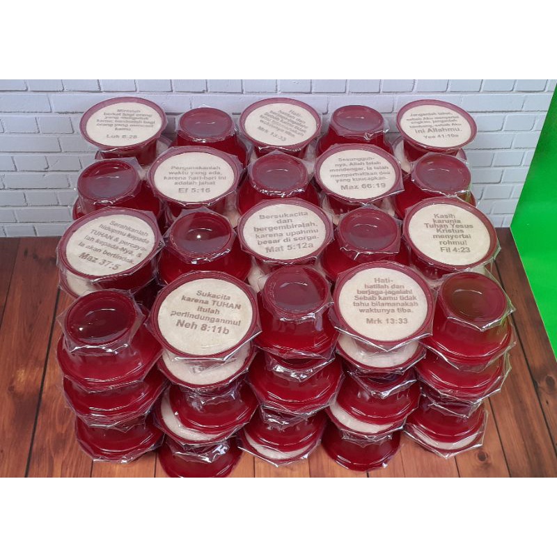 Jual MANNA ANGGUR PERJAMUAN KUDUS DAN ROTI AYAT BESAR ISI 100 | Shopee ...