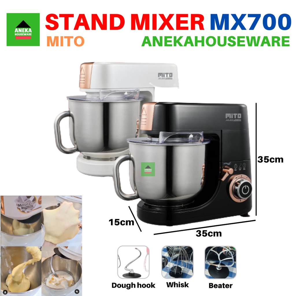 Jual Stand Mixer Mito MX700 Standing Mixer 7 Liter | Shopee Indonesia