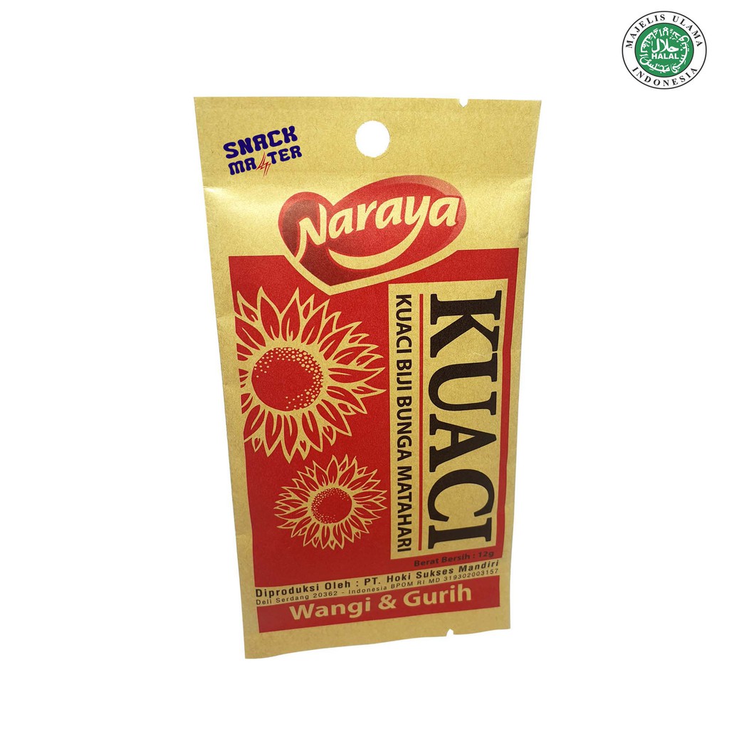 Jual Naraya Kuaci Biji Bunga Matahari MINI Size - Netto 12 gr Indonesia ...