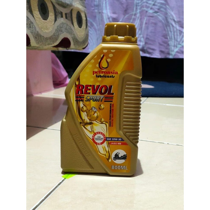 Jual Oli matic/Oli motor matic PETRO REVOL SPORT SAE 10W-30/JASO 800ML ...