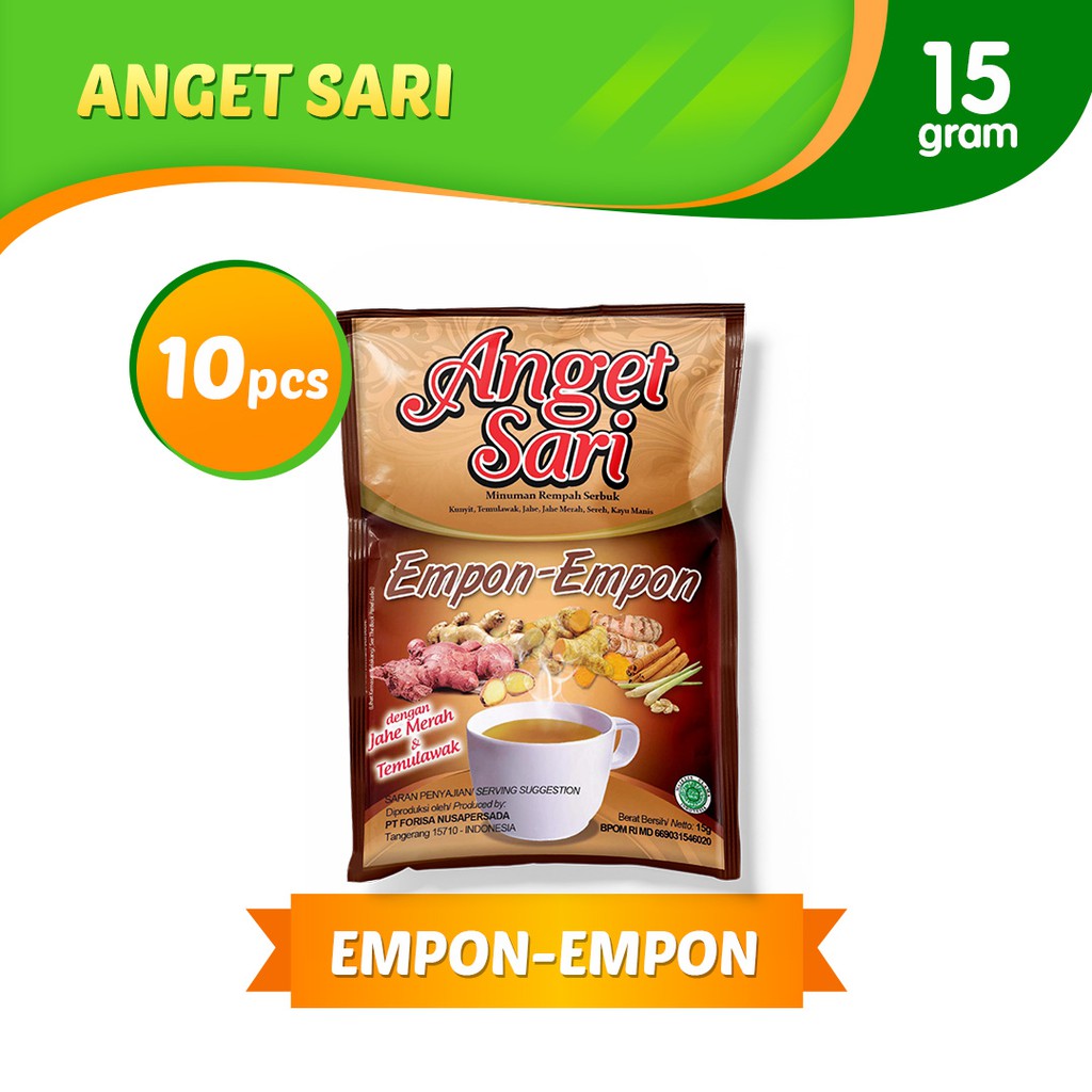 Anget Sari Empon-Empon 10 pcs | Shopee Indonesia