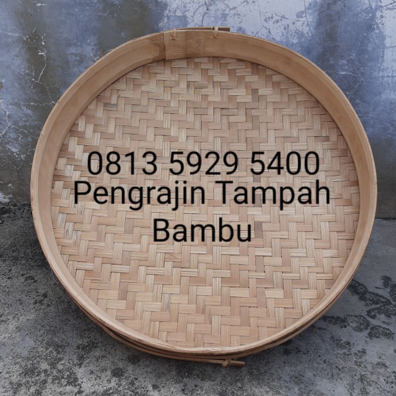 Jual Tampah Bambu Tradisional 45cm | Shopee Indonesia