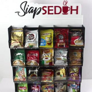 Jual Rak Kopi Sachet Display Siap Seduh Hanging 20 Bahan Acrylic ...