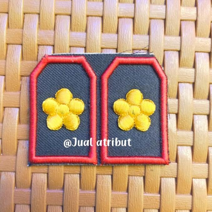 Jual Pangkat pdl KOMPOL list merah DISKON | Shopee Indonesia