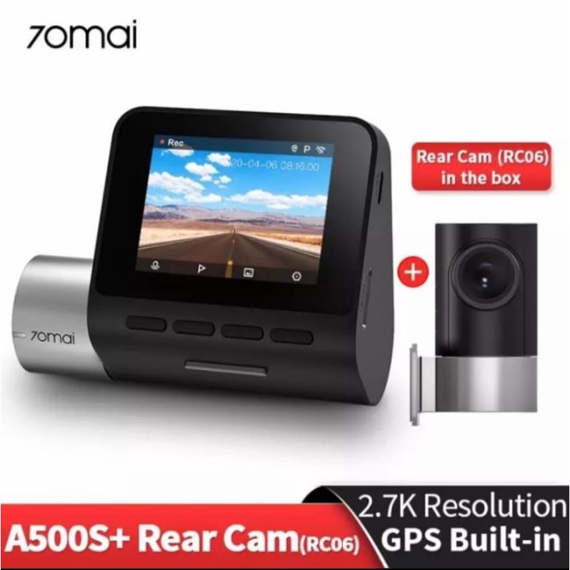Jual 70mai A500 / A500s Pro Plus Dashcam 2.7K WiFi GPS ADAS | Shopee ...