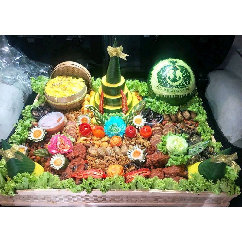 Jual nampan tumpeng tampah tumpeng 80x60 | Shopee Indonesia