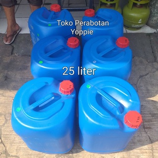 Jual Jerigen 25 liter - jerigen bekas - jerigen air - jerigen putih ...
