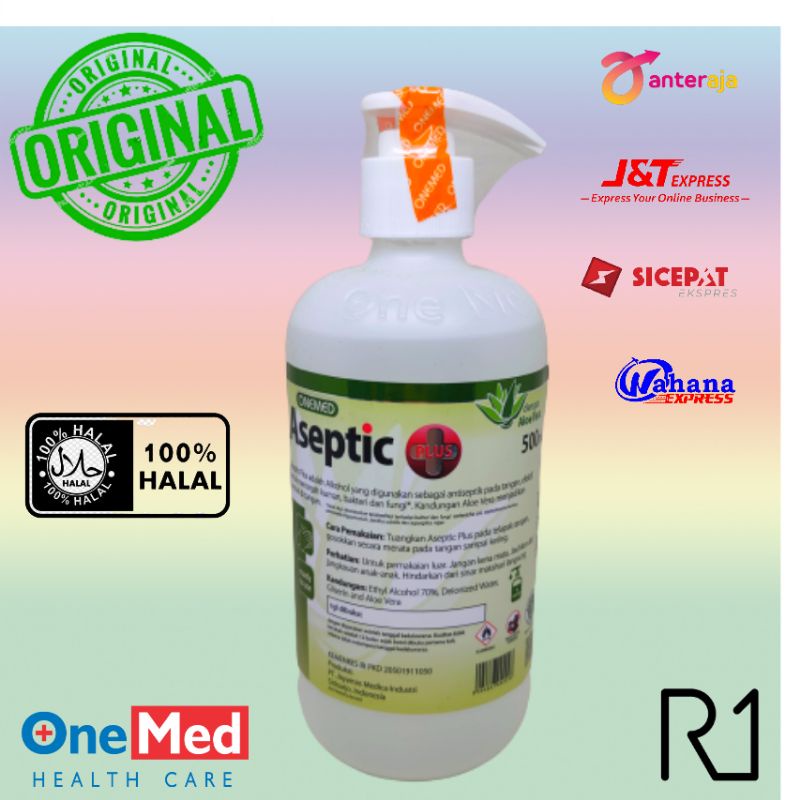 Jual handsanitizer hand sanitizer cair onemed aseptic plus alloevera ... Jual handsanitizer hand sanitizer cair onemed aseptic plus alloevera ...