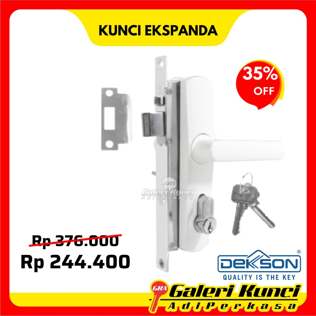 Jual Kunci Ekspanda DEKKSON DEKSON KC 8203 IVORY Kunci Pintu Kawat Nyamuk | Shopee Indonesia