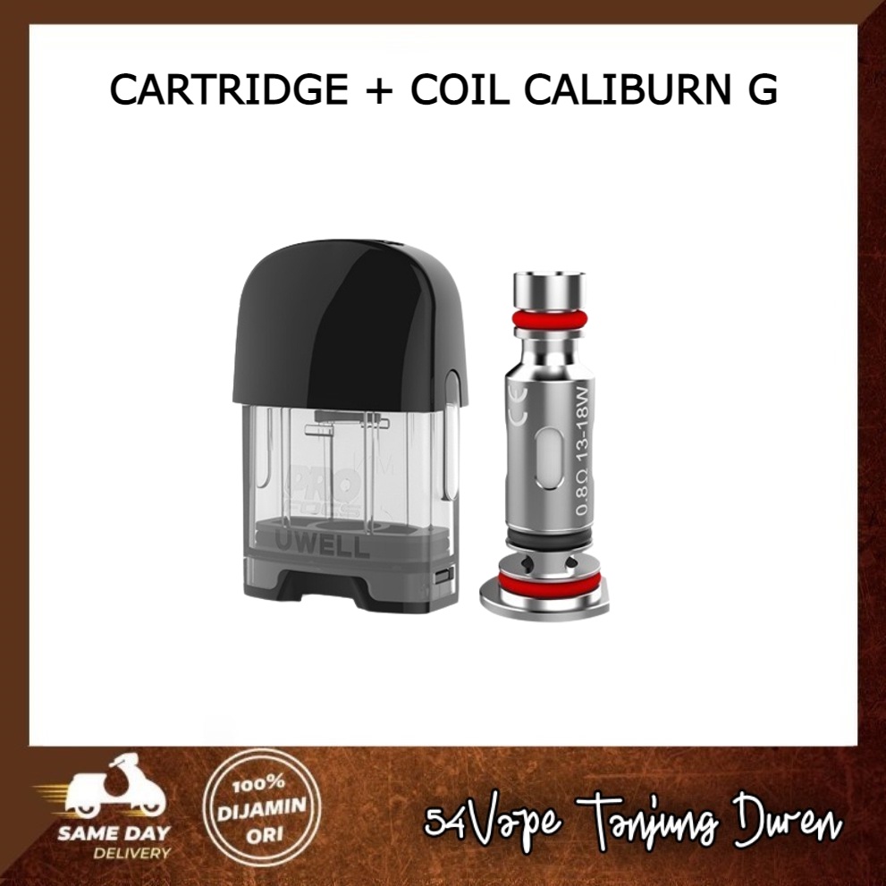 Jual PAKET CARTRIDGE CALIBURN + COIL CALIBURN G AUTHENTIC | Shopee ...
