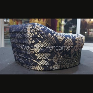 Jual SALUAK /TOPI PENGANTIN ADAT MINANG PADANG MOKA NAVY ABU2 DONGKER ...