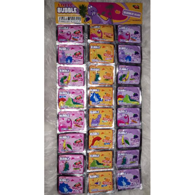 Jual LOTTE BUBBLE - Permen Karet Jadul Masa Kecil (Bubble Gum ...