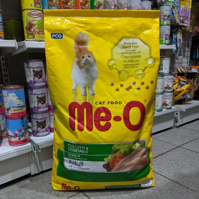 Jual Meo Chicken Vegetable 7kg - Makanan Kucing Cat Food | Shopee Indonesia