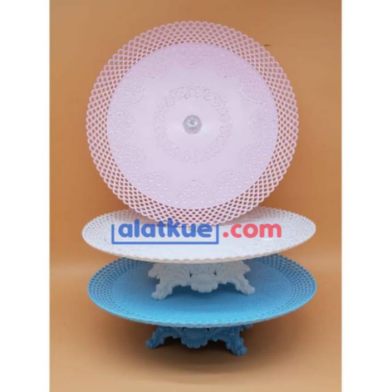 Jual Alas Kue /Tatakan Kue/Cake Board/Cake Stand Plastik Model Renda ...