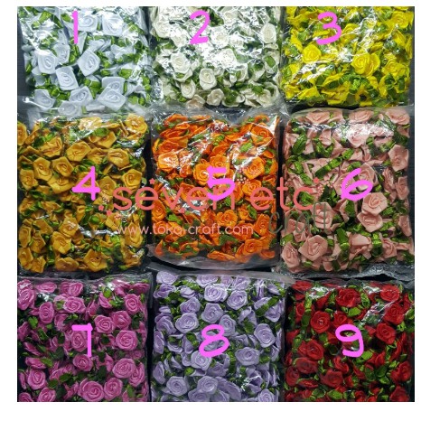 Jual 36 BUAH BUNGA KUCAI MAWAR DAUN | Shopee Indonesia