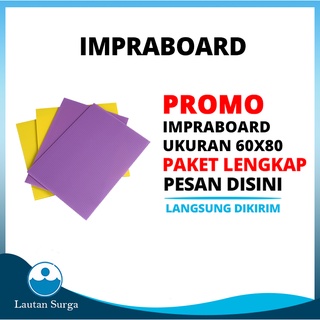 Jual Impraboard Papan Banner 60x80 cm Media Cetak Impraboard Alas ...