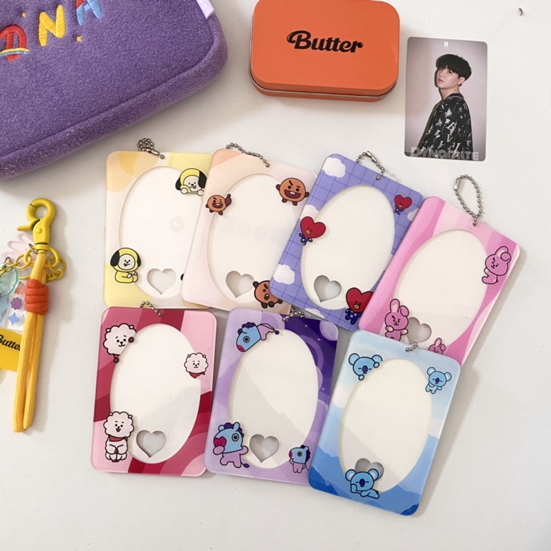 Jual BT21 Acrylic Photocard Holder | Shopee Indonesia