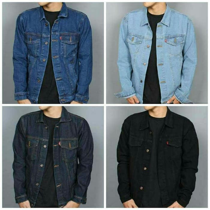 Jual JAKET DENIM PRIA / JAKET JEANS PRIA / JAKET COWOK / JAKET LAKI ...