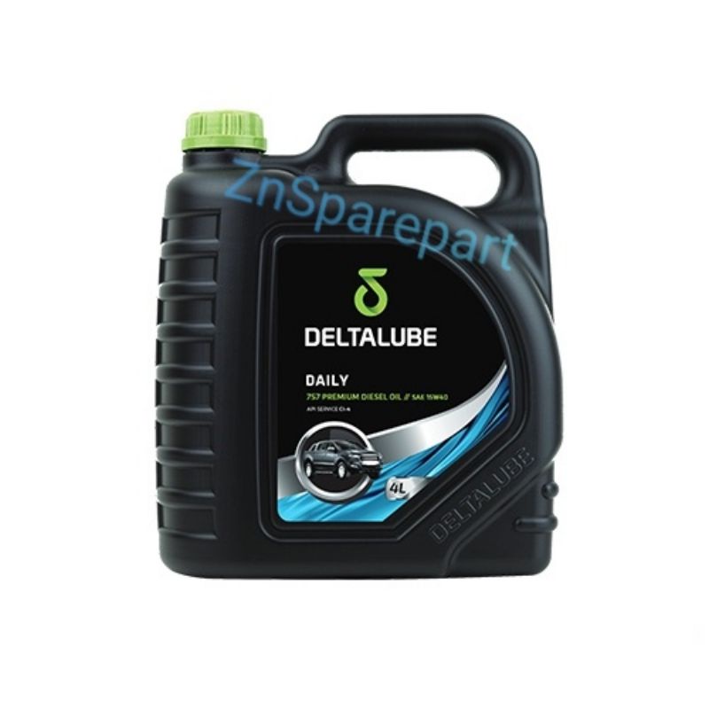 Jual Oli Deltalube Premium Diesel 15W 40 4 Liter Indonesia|Shopee Indonesia