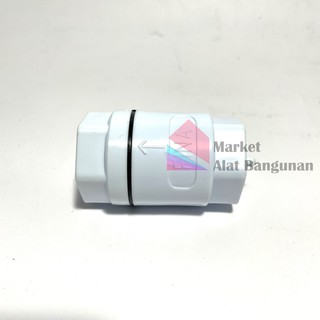 Jual Tusen Klep PVC 3/4” FINA / Tossen Klep 3/4 Inci FINA / Check Valve ...