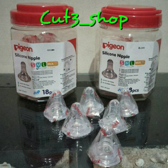 Jual Dot Pigeon Silicon Niple S, M, L Indonesia|Shopee Indonesia